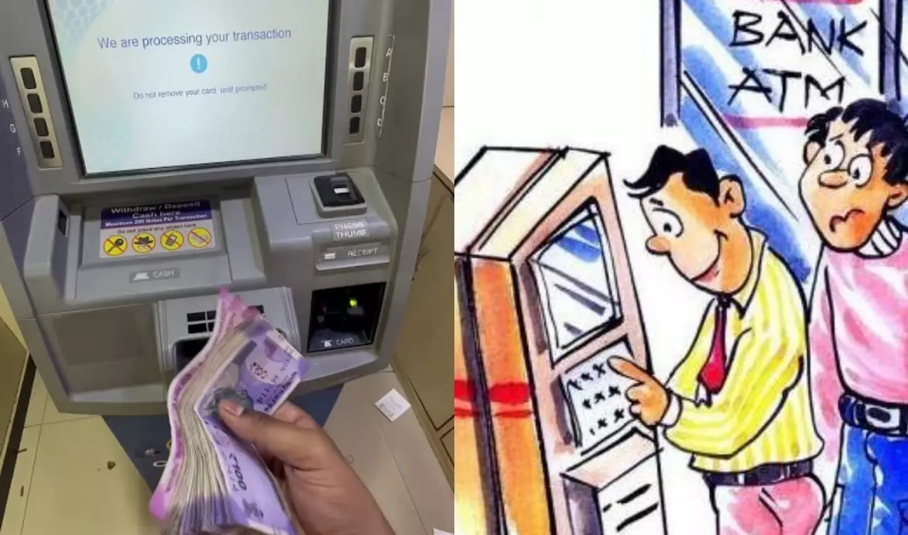 ఏటీఎంల వద్ద డిపాజిటర్లకు బురిడీ, కొత్త రకం మోసం | Fraud for depositors ...